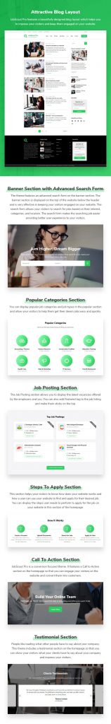 JobScout Pro WordPress Themes | Rara Theme