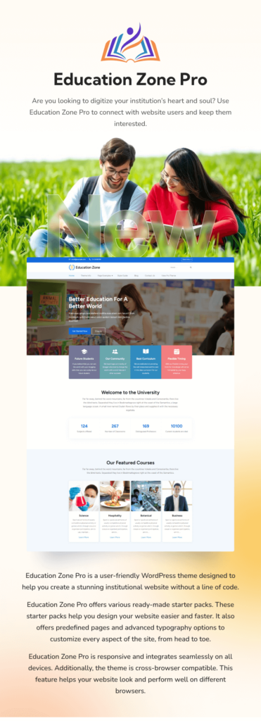Education Zone Pro Best Wordpress Education Theme